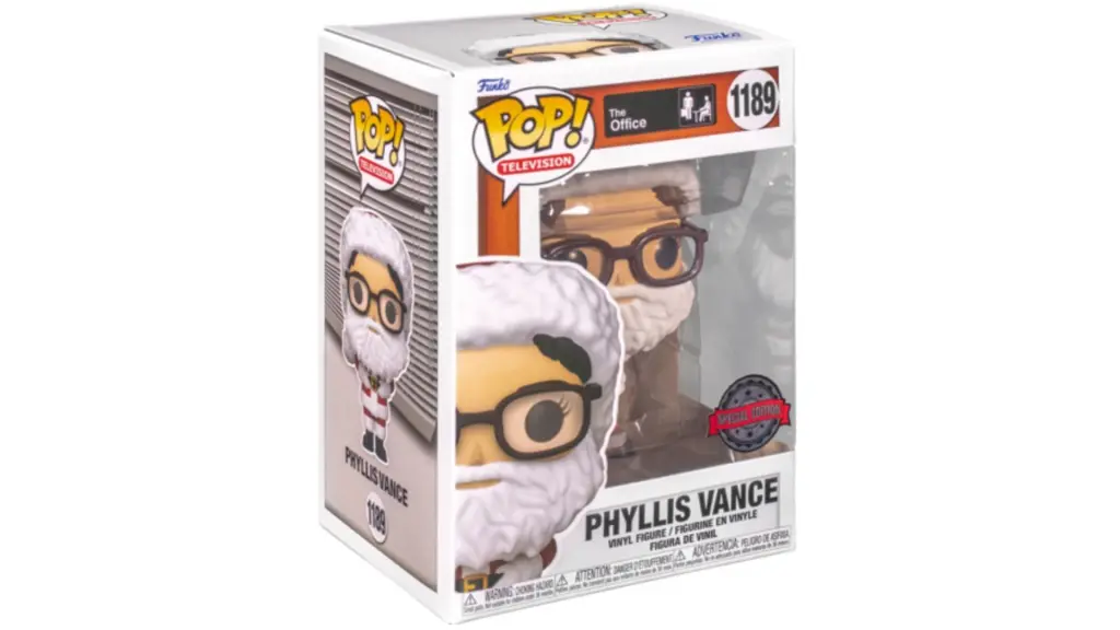 Фигурка Funko Pop Pop! Television The Office Phyllis Vance As Santa ...